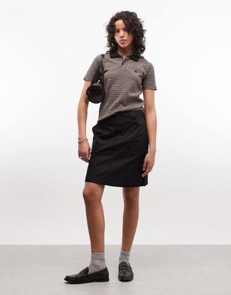 Carhartt Work in Progress Postal - Minirock in Schwarz