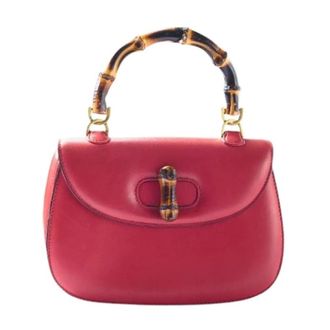Gucci Pre-owned Bamboo 1947 Handtasche - - Pre-owned - Damen - Rot - ONE SIZE