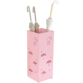 Generic Regenschirm Organizer BIN - Regenschirm St&auml;nder, Dekorativer Korb | Wasserdichtes haltbares Heimzubeh&ouml;r, modernes hohles Muster-Lagerhalter f&uuml;r Lobby,