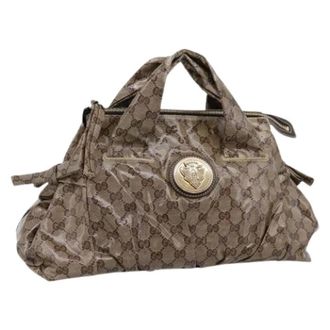 Gucci Sac &agrave; main vintage en toile GG Pre-owned - Femme - Pre-owned - Beige - Taille: ONE Size