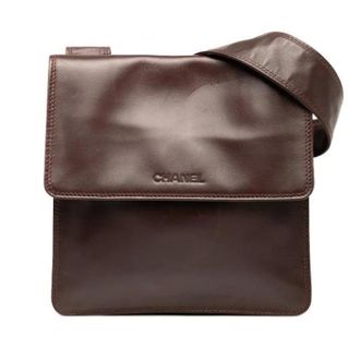 Chanel Sac bandouli&egrave;re vintage Chanel doccasion - Femme - Pre-owned - Rouge - Taille: ONE Size
