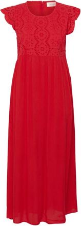 Cream Femme, Robes, Rouge, Taille: 42 FR Robe Maxi