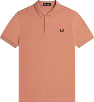 Fred Perry Poloshirt f&uuml;r Herren (Helles Rostbraun)