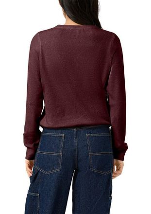 QS by s.Oliver Cardigan Strickjacke mit Rundhals und Knopfleiste