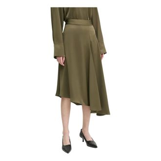 2nd Day 2Ndday - Jupe midi Barrah - Femme - Jupes - Vert - Taille: 40 FR