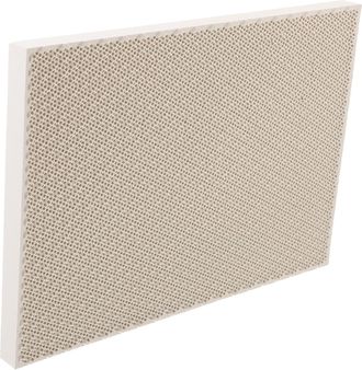 SOLUSTRE Feuerfester L&ouml;t honigwabenstein aus Quarz Hitzebest&auml;ndig und Langlebig Isolierende Schwei&szlig;platte f&uuml;r Schmuckbau und Pr&auml;zises L&ouml;ten Gro&szlig;er Quadratische