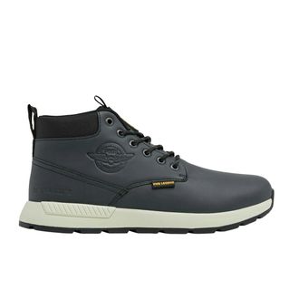 PME Legend Sneakers Ribber Mid Schwarz