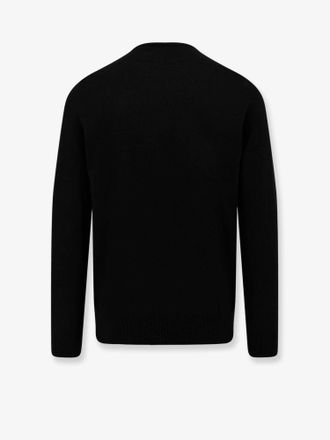 Polo Ralph Lauren Mens Wool Sweater Crew-Neck Black