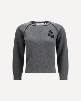 Isabel Marant Loriby logo Sweater Female 38