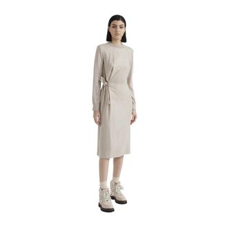 PESERICO S02339 A3204 A44 Dress - - Dresses - Damen - Beige - L