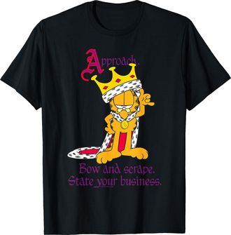 Garfield House Cat King Big Ego Comedy-Meme, Zeichentrick-Klassiker T-Shirt