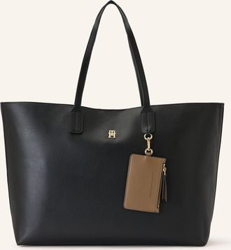 Tommy Hilfiger Shopper Mit Pouch schwarz