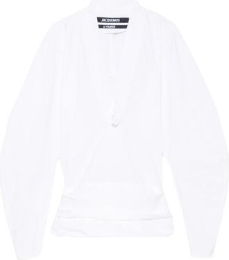Jacquemus Colombe V-neck Blouse