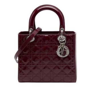 Dior Pre-owned Cuir sacs-dior - Femme - Pre-owned - Rouge - Taille: ONE Size