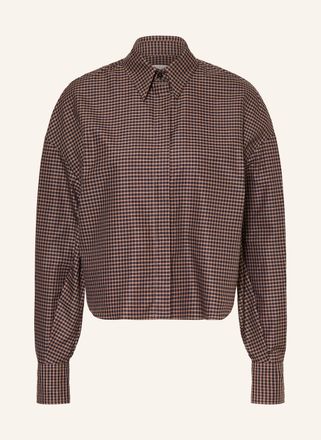 Lilienfels Lilienfels Hemdbluse braun