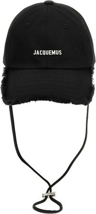 Jacquemus unisex, Accessoires, Noir, Taille: 60 CM La Casquette Artichaut