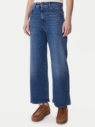 Max Mara Jeans Pulvino 2615181061 Dunkelblau Wide Leg