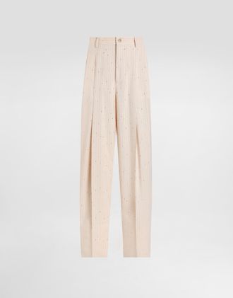 Dolce & Gabbana Pinstriped Trousers - Mann Hosen Und Shorts n/d 58
