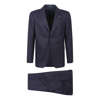 Tagliatore Napoli Suit - - Suits - Herren - Blau - 3XL
