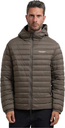 A|X Armani Exchange Doudoune l&eacute;g&egrave;re - Homme - Vestes - Gris - Taille: XL
