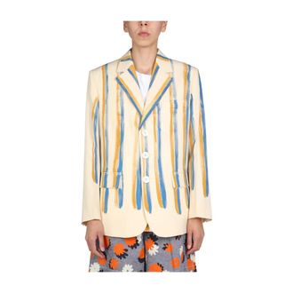 Marni Einreihiger Blazer - - Jackets - Damen - Mehrfarbig - XS
