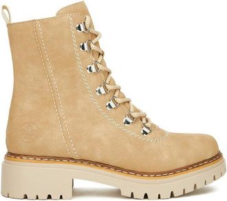 Rieker Schnürschuhe 72643-60 Beige