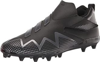 adidas Mens Freak Spark Football Shoe, Black/Night Metallic/Black, 10