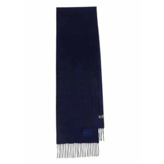 Paul Smith Kaschmirschal mit Fransen - - Accessories - unisex - Blau - ONE SIZE