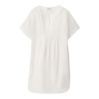 Fabiana Filippi Stretch Popeline Kleid - - Dresses - Damen - Wei&szlig; - M