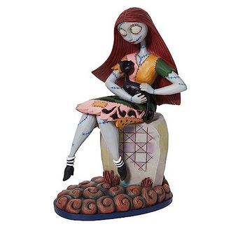 Enesco Disney Traditions Nightmare Before Christmas Sally with Cat on Gravestone 8.75 Figure