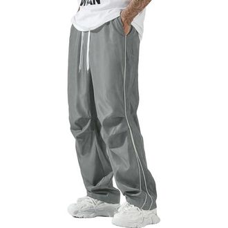 Generic Pantalon de jogging pour homme - S&eacute;chage rapide - Pantalon de sport l&eacute;ger et respirant - Pantalon de surv&ecirc;tement - Pantalon de fitness avec poches zip