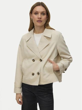 Vero Moda Tenchcoat Chloemia 10308267 Hellbeige Regular Fit