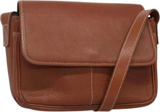 Burberry Sac bandouli&egrave;re en cuir Pre-owned - Femme - Pre-owned - Brun - Taille: ONE Size