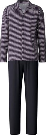CALIDA Pyjama mit geometrischem Print - Rot