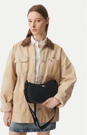 Tommy Jeans Handtasche Tjw Ess Daily Shoulder Bag AW0AW18768 Schwarz