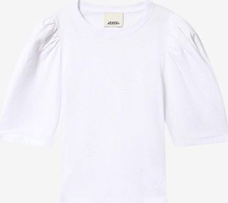 Isabel Marant Tee Shirt Maeliss - Femme - Blanc - Taille XS - Isabel Marant