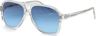 Moscot unisex, Accessoires, Gris, Taille: 57 MM Sheister SUN Crystal Denim BLU Lunettes de soleil