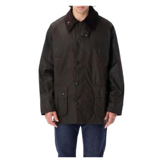 Barbour Klassische Bedale Wachsjacke Olive - - Jackets - Herren - Gr&uuml;n - 2XS