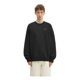 Wood Wood Hester Sweatshirt - - Sweatshirts & Hoodies - Herren - Schwarzk - L
