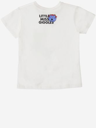 Gucci Mr. Men Little Miss Character Print T-Shirt - White