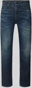 HUGO BOSS Straight Fit Jeans aus Baumwoll-Mix Modell C-Ogden