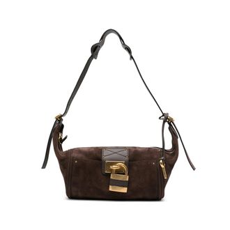 Chlo&eacute; Hobo Paddington Suede Crossbody Bag