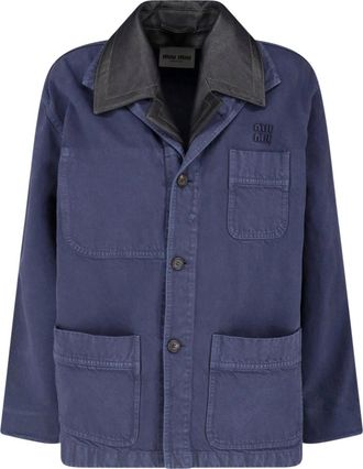 Miu Miu Single-Breasted Jacket