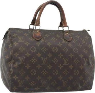 Louis Vuitton Sac &agrave; main Speedy 30 Pre-owned - Femme - Pre-owned - Brun - Taille: ONE Size