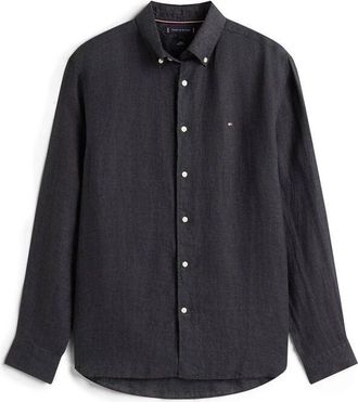 Tommy Hilfiger Herren Hemd aus Leinen
