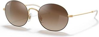 Ray-Ban Ray-Ban Beat Sonnenbrillen Gold Fassung Braun Glas 53-20