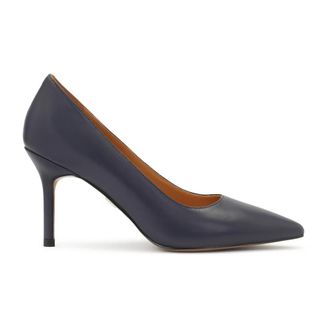 Kazar Marineblaue glatte Lederschuhe - - Shoes - Damen - Blau - 37 EU