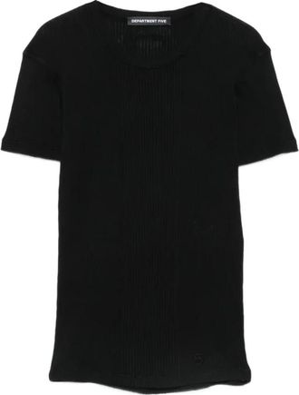 Department Five Department Five, Femme, Tops, Noir, Taille: 38 FR Stacy T-shirt