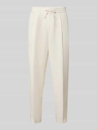 HUGO BOSS Schmale Hose aus Lyocell-Leinen-Mix Modell C-PhilC