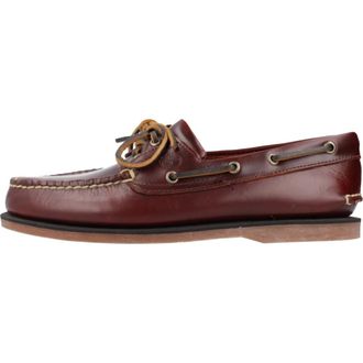 Timberland Homme, Chaussures, Rouge, Taille: 45 EU Chaussures de bateau classiques